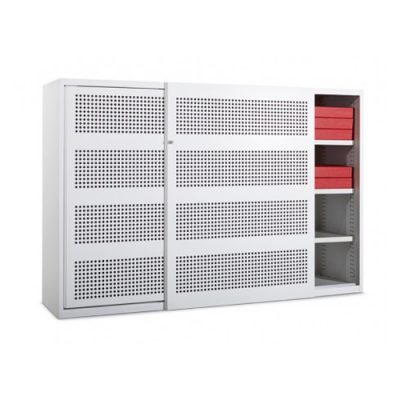 Strata 2 Sliding Door Cabinet | Bourneville Furniture Group